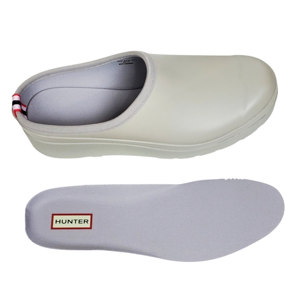 Hunter | Shoes | New Hunter Original Play Slip On Clogs Gray Waterproof ...